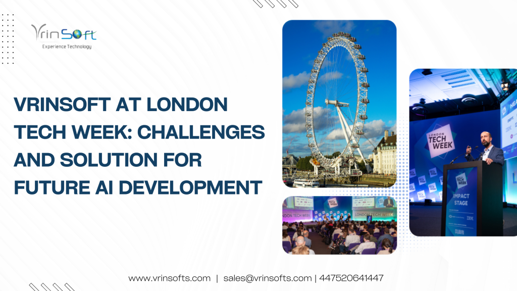 Vrinsoft at London Tech Event 2024 - Explore AI Innovation